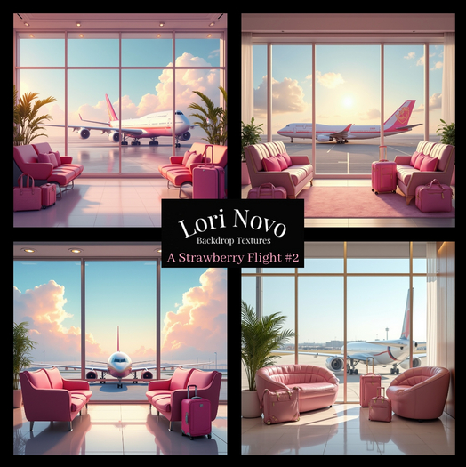 Second Life Marketplace - LORI NOVO . A Strawberry Flight #2